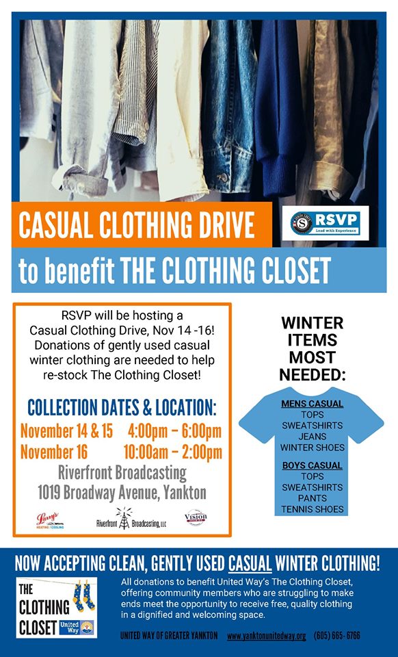 Clothing Drive Riverfront Broadcasting LLC Clothing Drive Riverfront Broadcasting LLC